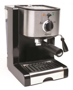 Capresso 116.04 Pump Espresso and Cappuccino Machine EC100, Black and ...